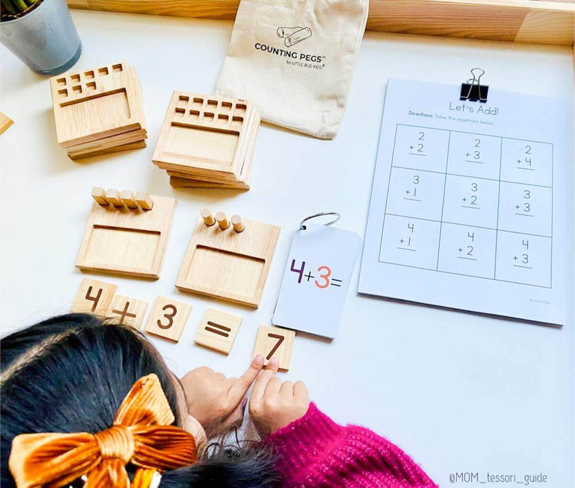 Montessori Addition Finger Control Chart Download - Free Resource ...